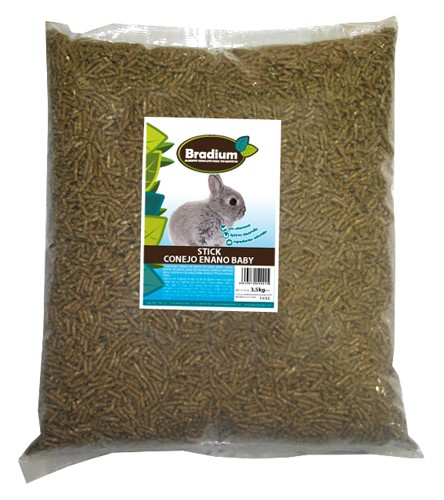 Bradium Bradium Sticks Conejo Enano Baby (Grande) - Miscota España
