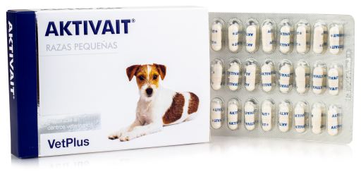 VetPlus Aktivait for Brain Function in Older Small Dogs - Tablets ...