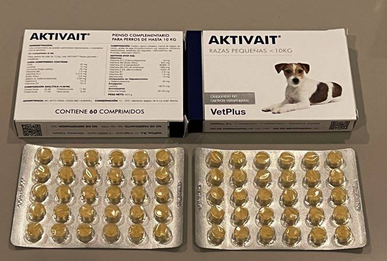 VetPlus Aktivait for Brain Function in Older Small Dogs - Miscota Australia