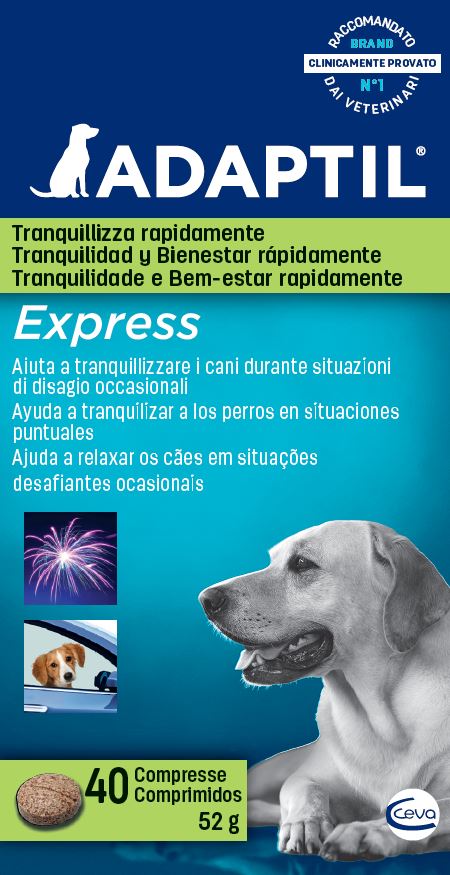 Adaptil Express Antiestrés en Comprimidos - Miscota España