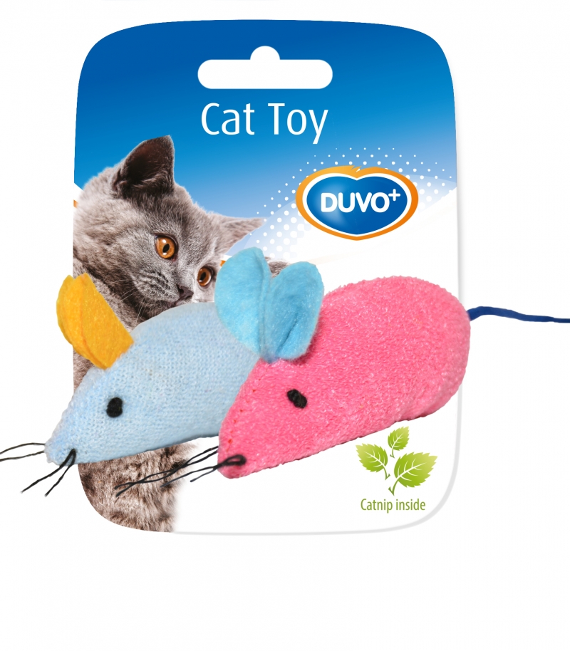 Duvo Plus Toy Cat Assortment Mice 2 Unidades 6 X 5 X 3 Cm - Miscota ...