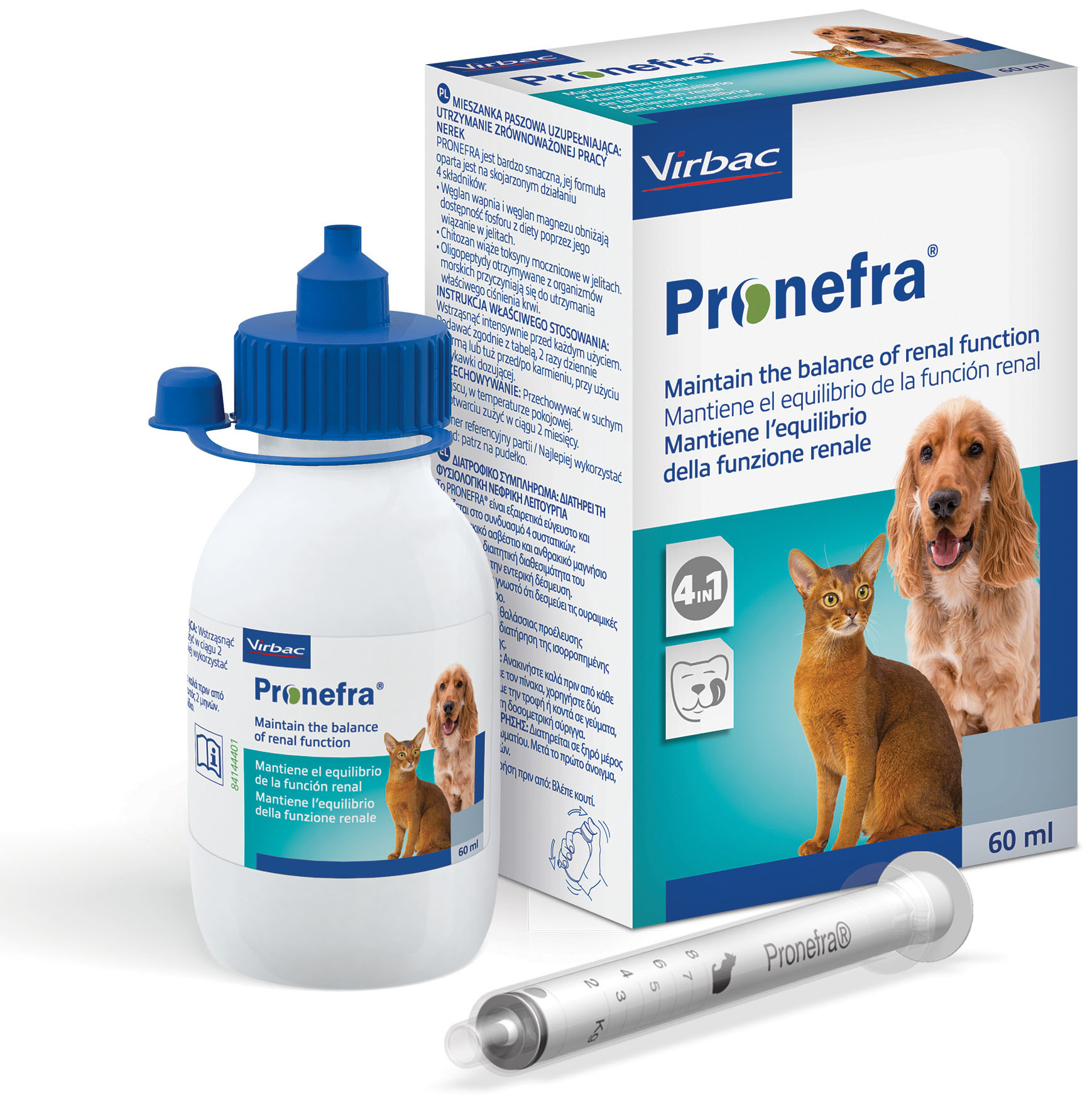 Virbac Pronefa for Renal Problems in Dogs and Cats - Miscota United Kingdom Virbac Pronefa for Renal Problems in Dogs and Cats - Miscota United Kingdom