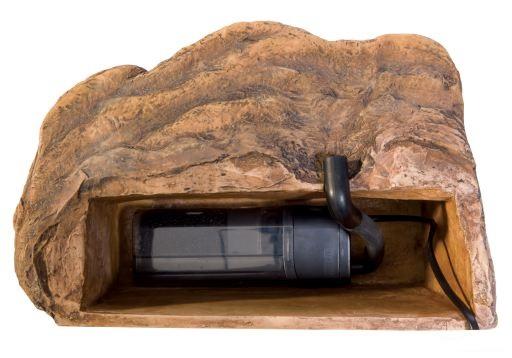 Exo Terra Turtle Cliff + Aquatic Terrarium Filter + Rock - Miscota ...
