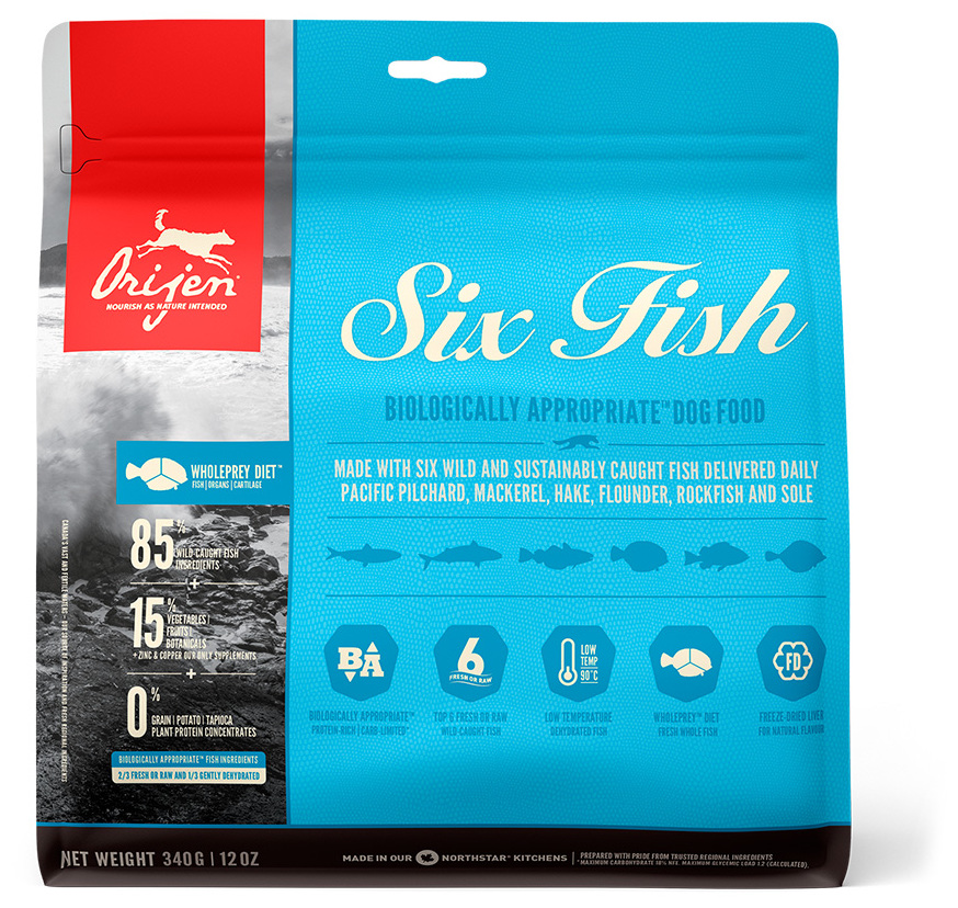 Orijen Dry 6 Fish Dog