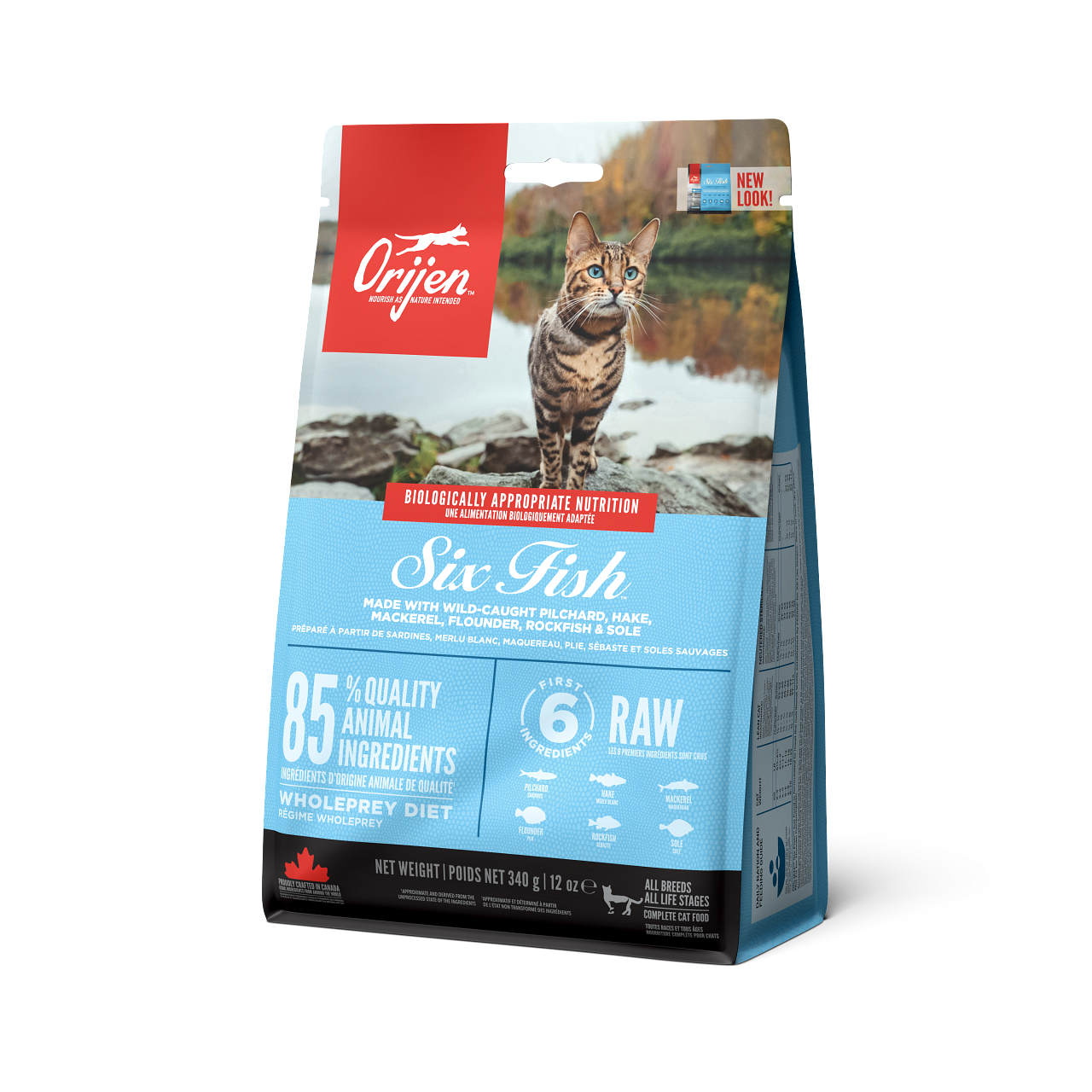 Orijen Pienso Six Fish para Gatos de Pescado - Miscota España