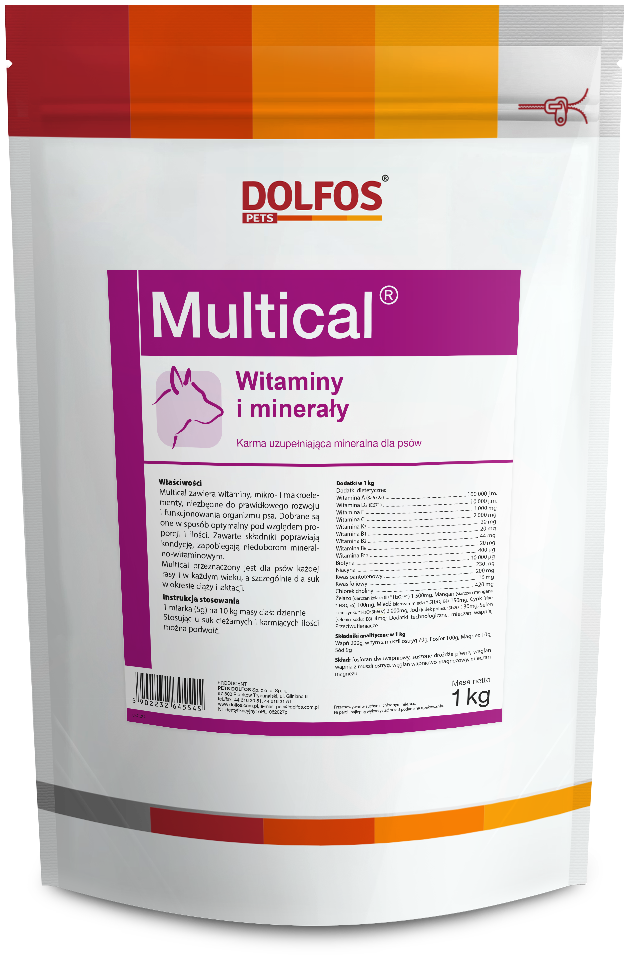 Dolfos Multical Complemento para Perro - Miscota España