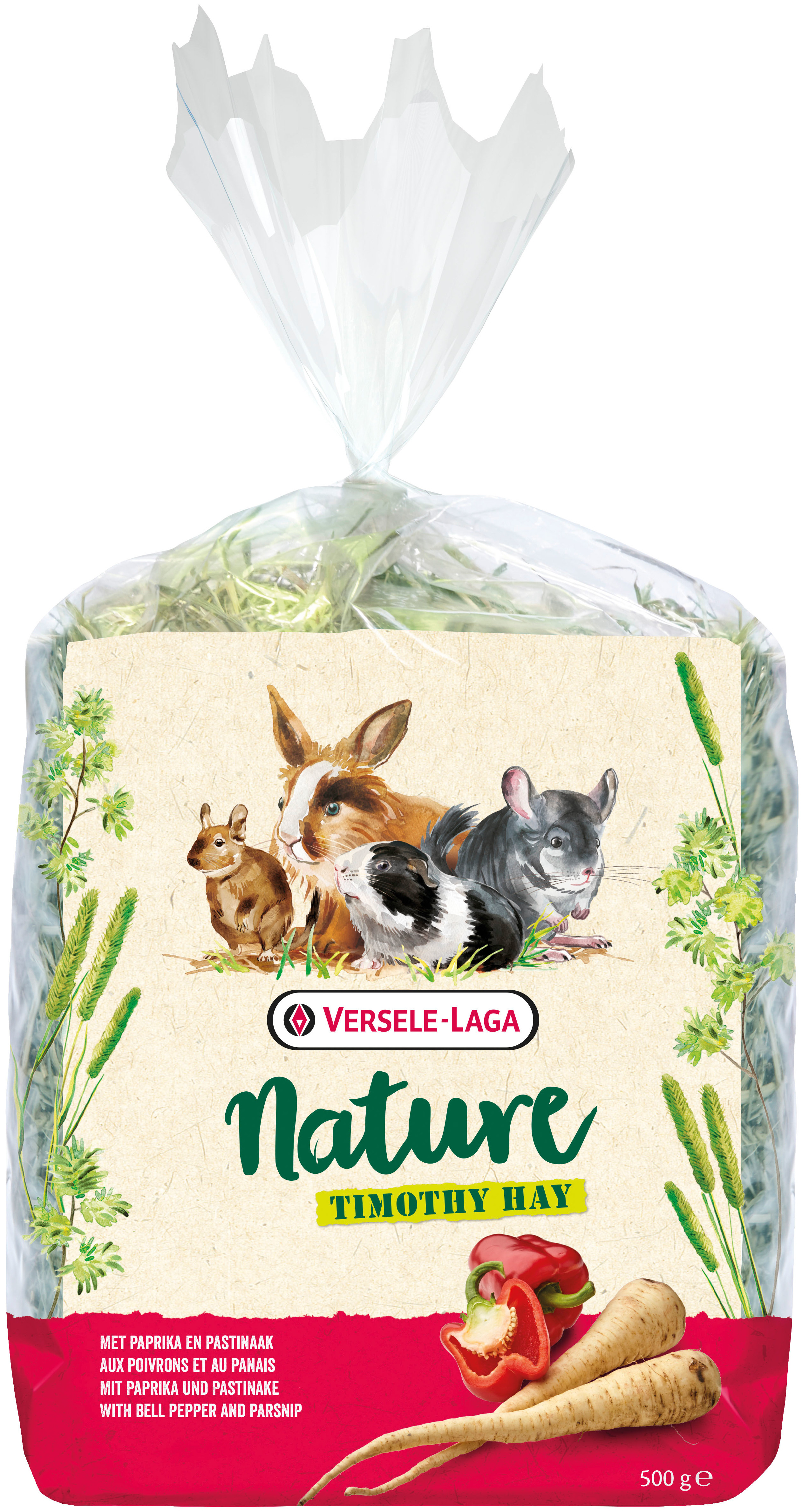 Versele Laga Heno Nature de Pimiento y Chirivía para Roedores - Miscota ...