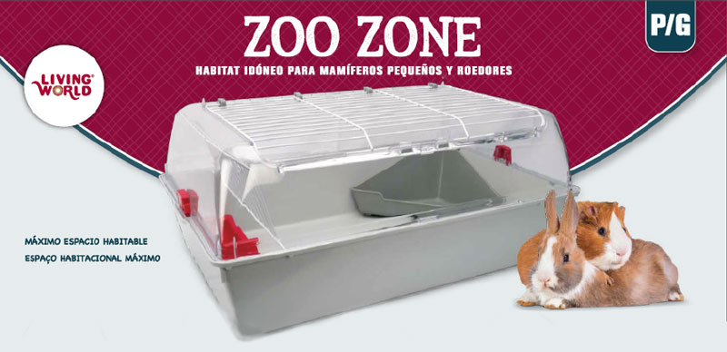 Living World Cage pour Rongeurs Zoo Zone - Miscota France