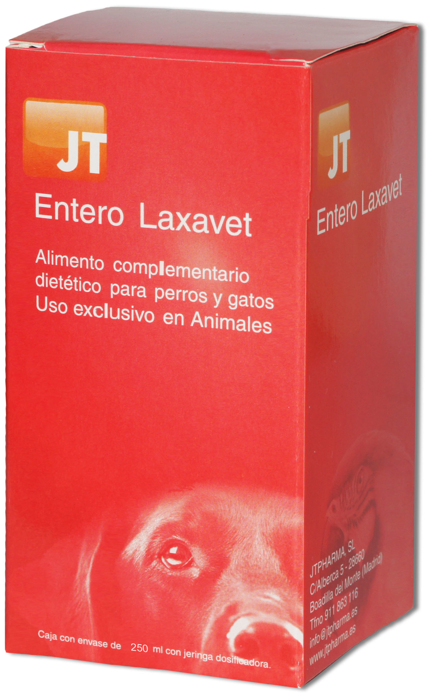 JTPharma Entero LaxaVet Suplemento Dietético para Cães e Gatos ...