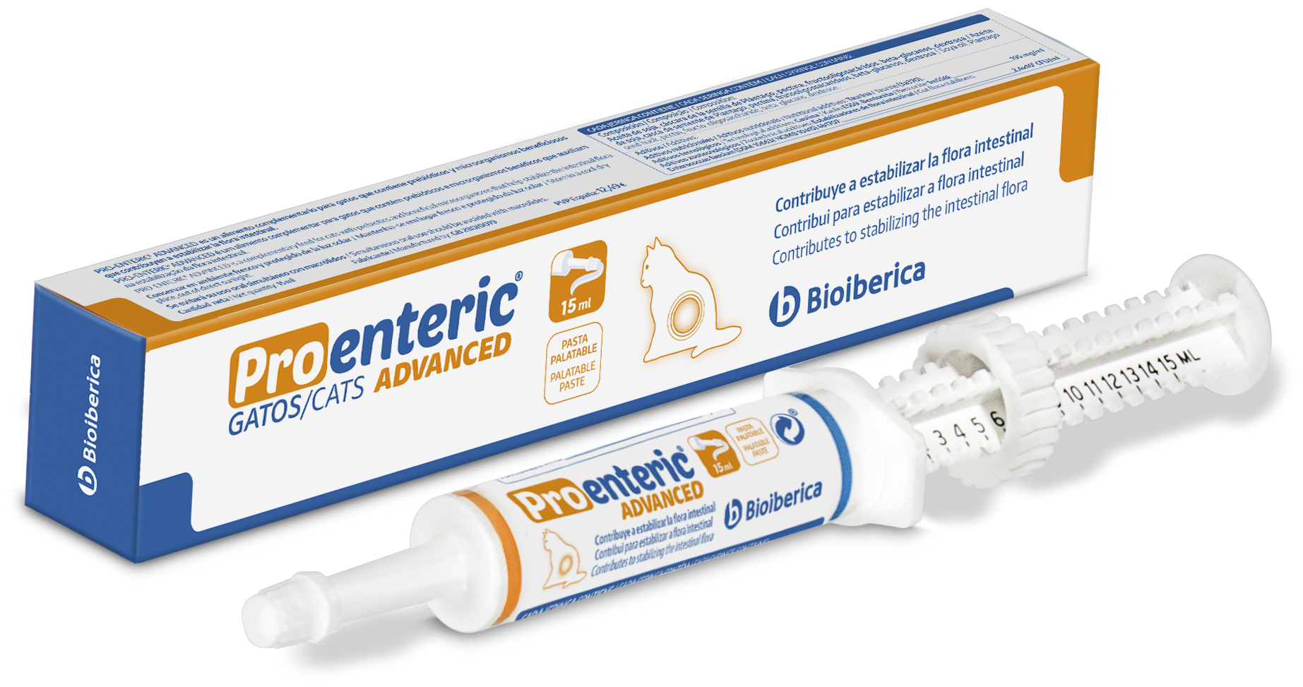 Bioiberica Probiótico Proenteric Advanced Gatos - Miscota España