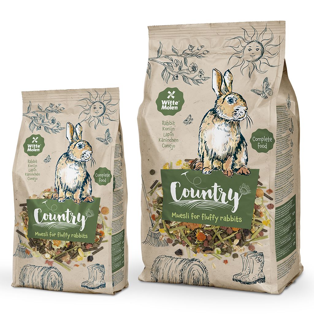 Witte Molen Komplette Food Country Premium für Kaninchen - Miscota ...