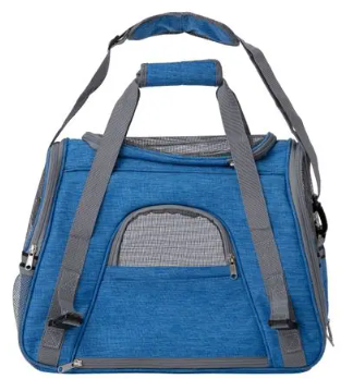Freedog Transportín Lax Azul para Perros y Gatos - Miscota España